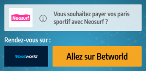 Payer avec Neosurf les paris sportif : carte neosurf en ligne